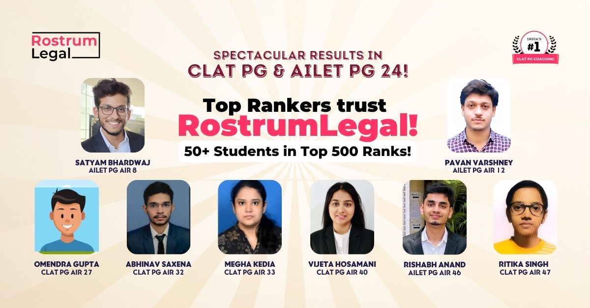 RostrumLegal - India's Leading Legal Education Platform.